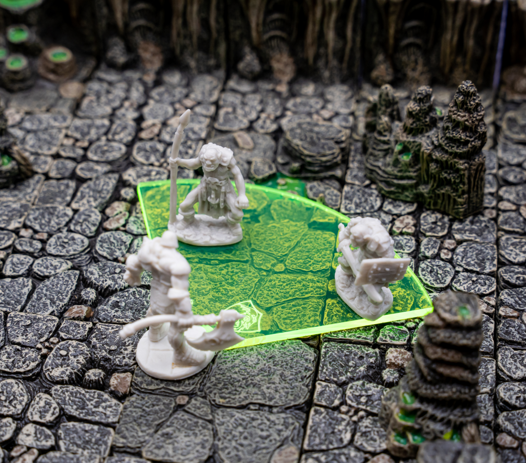 15’ Spellcaster Yellow Spell Template - AxenShield