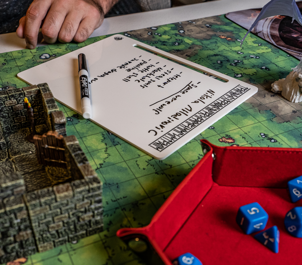 Dungeon Master Scratch Board - AxenShield