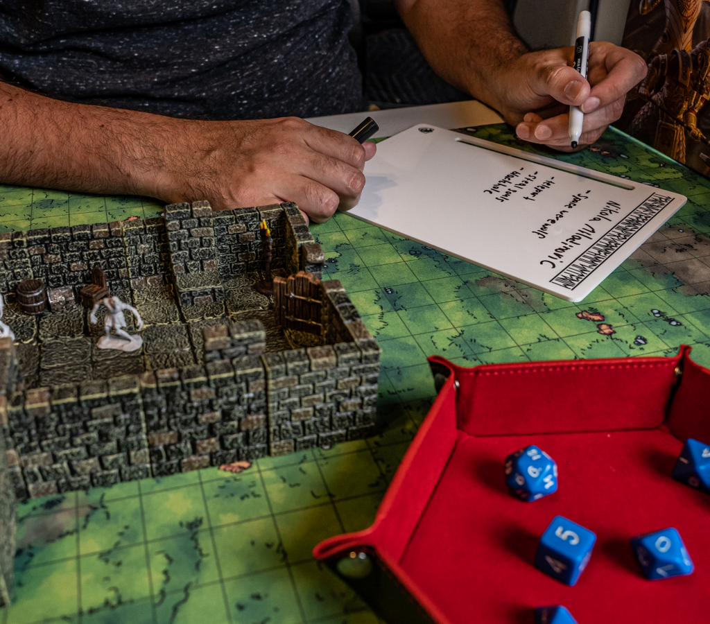 Dungeon Master Scratch Board - AxenShield