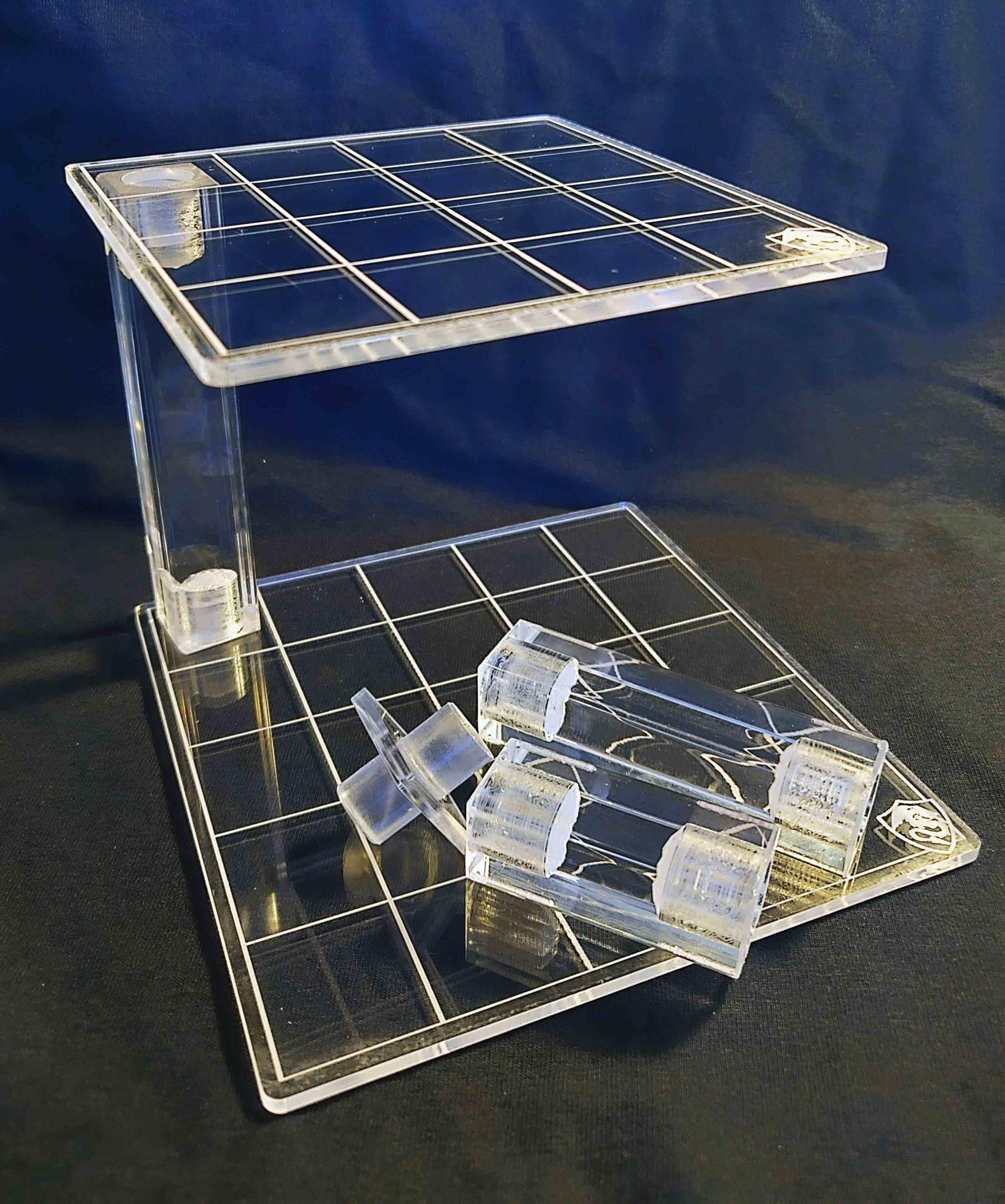 3D Combat Risers - Starter Kit - Clear Mithril